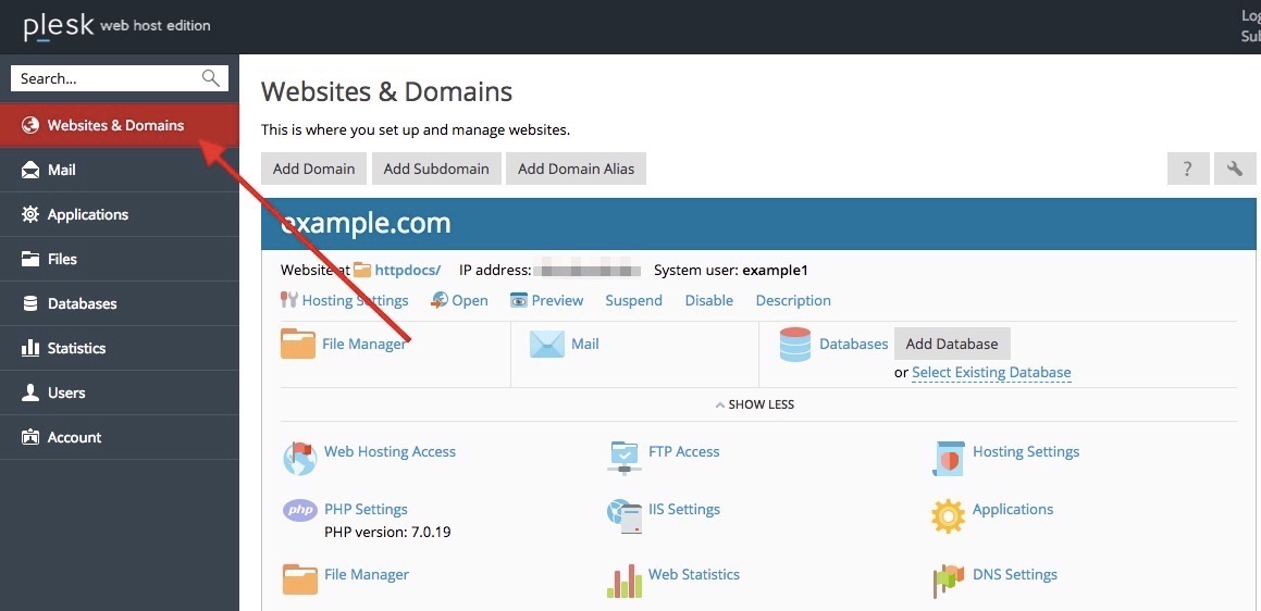 How To Change ASP.NET Framework Version for your domain or subdomain in Plesk Control Panel ...